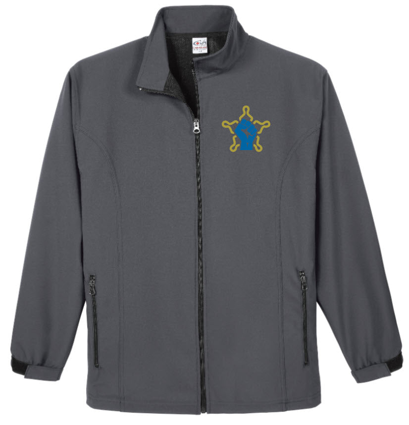 Men's Soft Shell Jacket (BCGEU fist symbol) – BCGEU Online Store